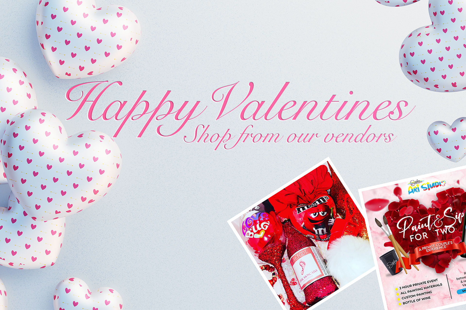 Our vendors will help you turn on the romance